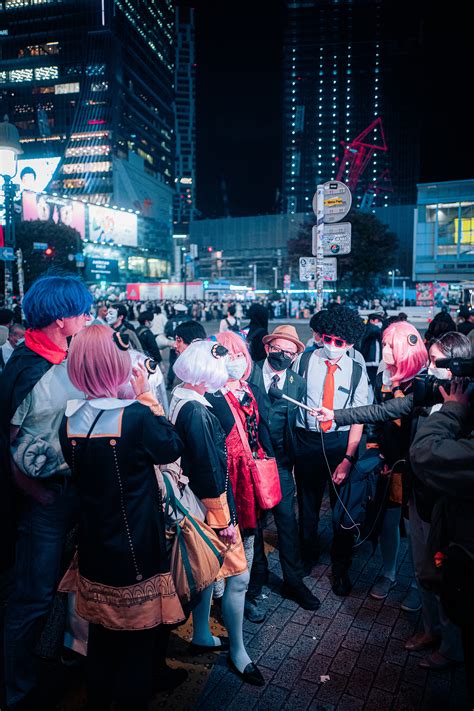 Shibuya Halloween Behance