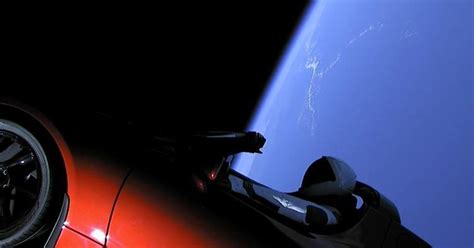 Watch Starman Drive Elon Musks Tesla After Spacex Launch Cnet