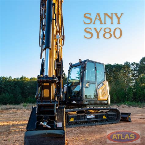 Meet The Sy80u A Powerful And Compact Excavator Designed For Top