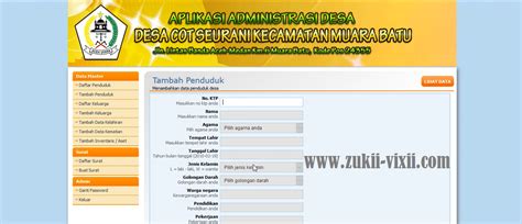 Download Source Code Aplikasi Administrasi Desa Berbasis Codeigniter