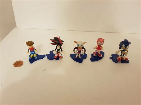 Sonic X Sonic Project Hedgehog Figure Full Set 2006 4 Cm Discapa Gachapon Eur 17433