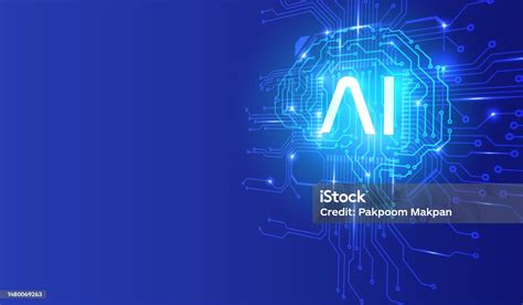 ai 스마트 브레인 빅 데이터 처리 미래 기술이 적용된 회로 기판 cpu 칩 인공 지능 마이크로 프로세서 장치 스토리지 데이터