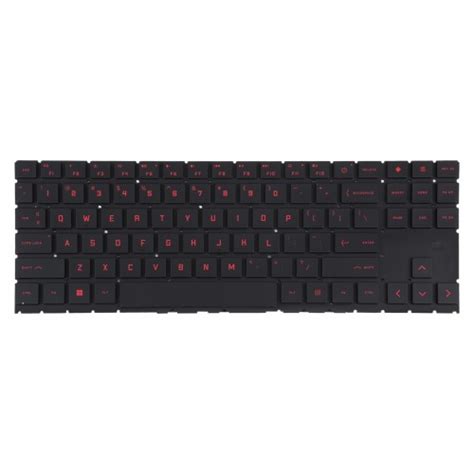 Us Version Keyboard With Backlight And Pointing For Hp Omen En Ek