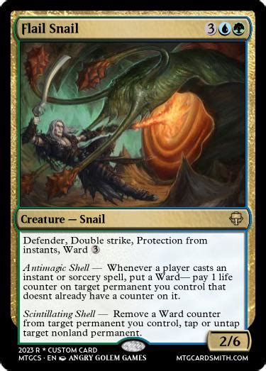 Flail Snail Inspired By The Dnd Monster R Custommagic