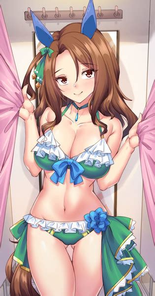 水着キングヘイロー Whitebeara さんのイラスト ニコニコ静画 イラスト