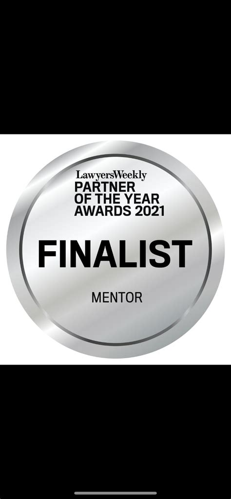 Absolutely Delighted To Have Been Named As A Finalist In The Mentor Of