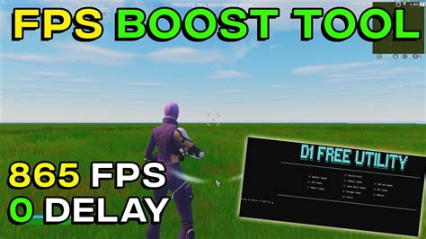 How To Boost Fps And Lower Latency In Fortnite Youtube