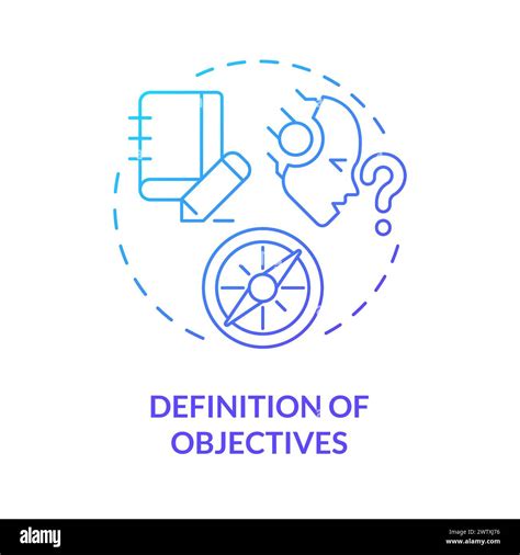 Objective Definition Image Stock Vector Images Alamy