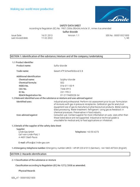Safety Data Sheet For Sulfur Pdf Personal Protective Equipment