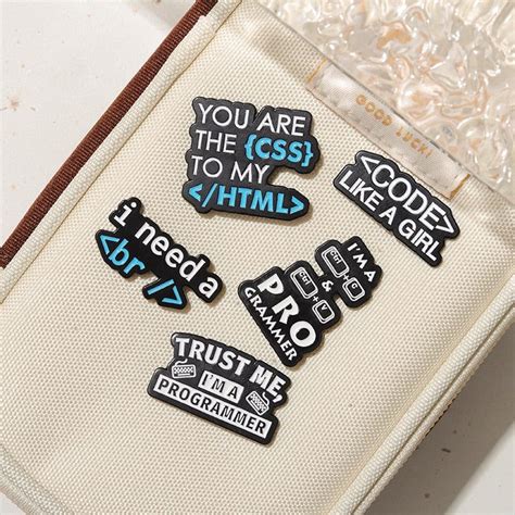 Basic Keys You Are The Css To My Html Enamel Pin Distinct Pins