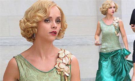 Christina Ricci Glams Up Zelda Fitzgerald On Set Of Z The Beginning Of