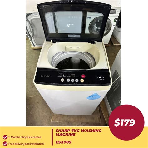 Sharp 7kg Top Loader Washing Machine Esx705 Tv And Home Appliances