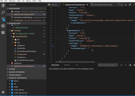 New Intellisense Feature In Issue Microsoft Vscode Azure Iot Edge GitHub