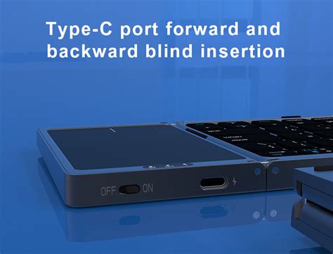 3 Fold Bluetooth Keyboard Portable Foldable And Wireless