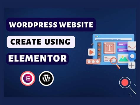 responsive wordpress website design using elementor pro upwork