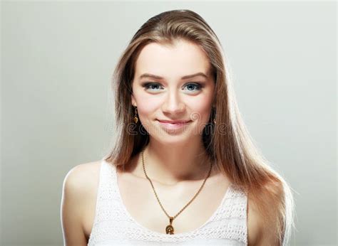 Girl Standing Back Pose Stock Image Image Of Standing 54128537