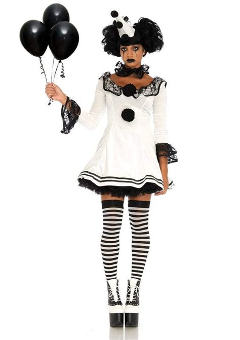 Pierrot Clown Mystique Costumes