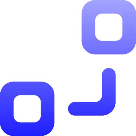 Object Generic Gradient Outline Icon