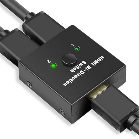 Puzhijie Mini 2 In 1 Out Hdmi Switch Bi Directional Switch Bi Direction Switcher Splitter 1 In 2