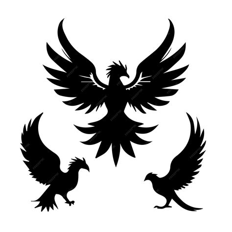 Vector Cute Design Of A Phoenix Premium Ai Generated Vector