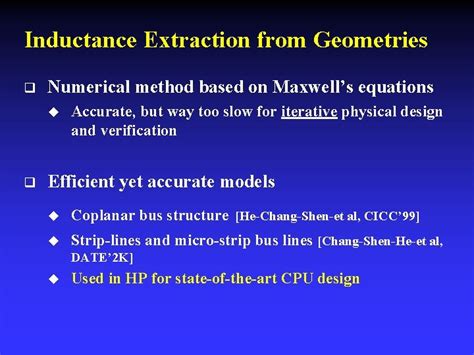 Chapter 5 Interconnect Rlc Model N Efficient Capacitance