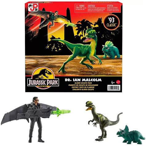 Dr Ian Malcolm Glider Escape Pack Jurassic Park ´93 Collection