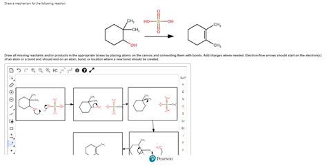 Solved Draw A Mechanism For The Following Reaction Chegg Com