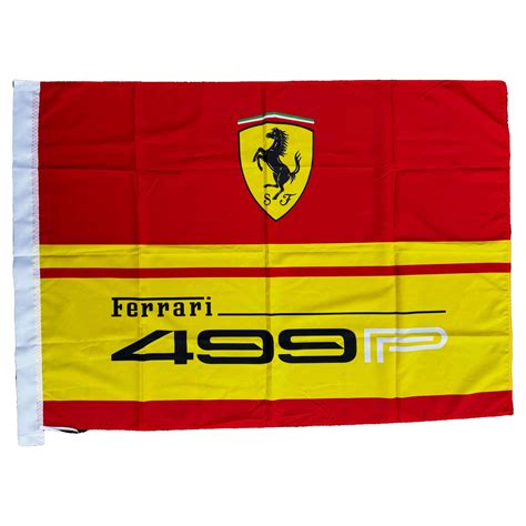 Scuderia Ferrari Hypercar Le Mans 499p Flag Red