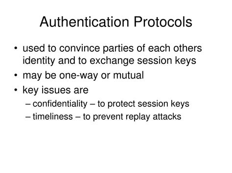 PPT Chapter Digital Signatures Authentication Protocols PowerPoint Presentation ID