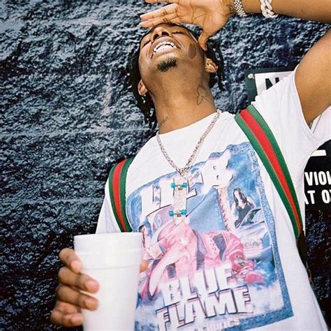 Exclusive Lil B Blue Flame Tees Worn By Cashcarti Depop