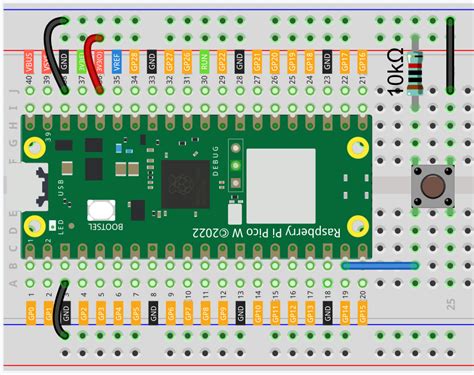 25 Reading Button Value — Sunfounder Kepler Kit For Raspberry Pi Pico W 10 Documentation