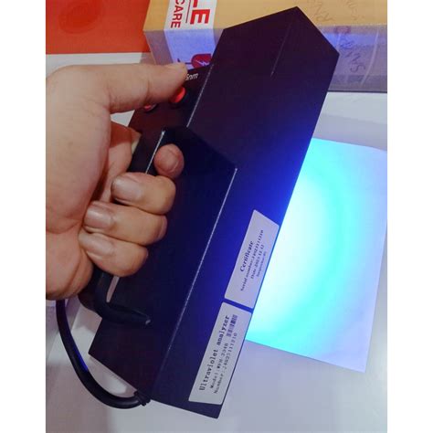 Jual Uv Analyzer Dual Wave Length 254 Nm And 365 Nm Ultraviolet Analyzer Uv Lamp Bisa Menyala