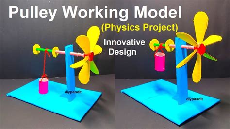 Pulley Working Model Wind Turbine Design For Science Project Simple And Easy Diy Pandit