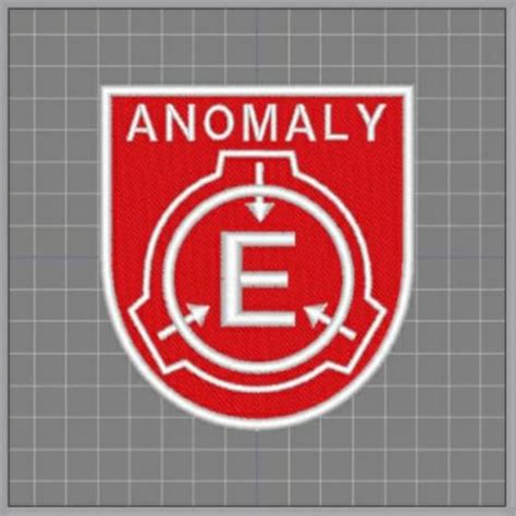 Scp Anomaly Classification Patch Etsy Hong Kong