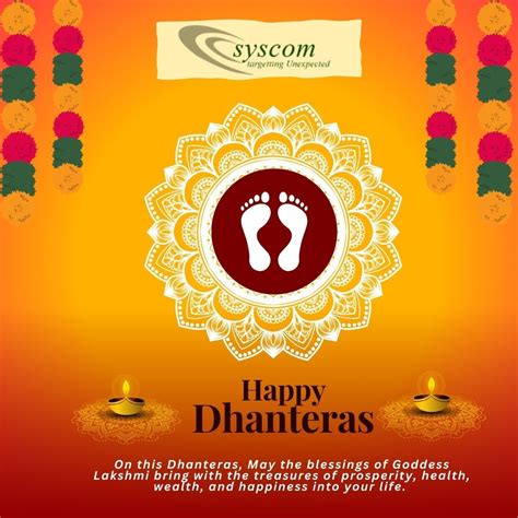 Syscom Softech P Ltd On Linkedin Happydhanteras Festivevibes
