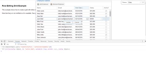 Javascript Extjs Componentquery And Dynamic Content Stack Overflow