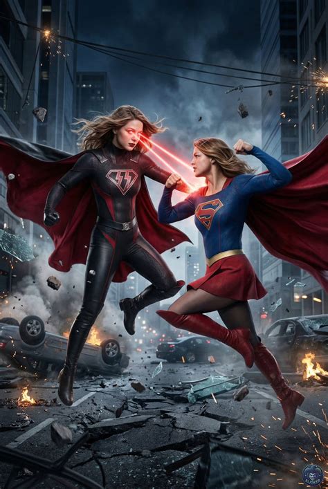 Supergirl Vs Overgirl By Aijoker On Deviantart