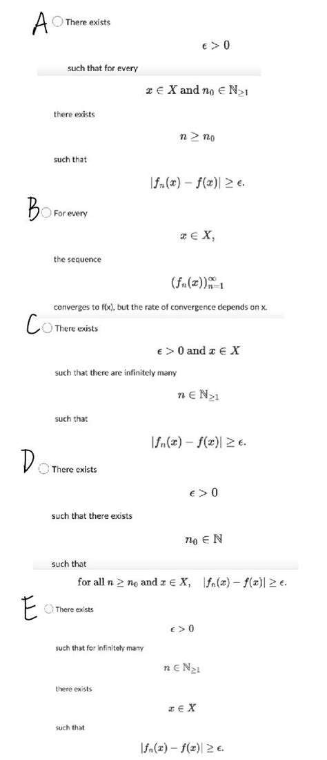Solved Fnx→rn1∞ Be A Sequence Of Functions And Let Fx→r