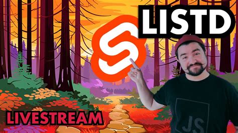 Working On Listd Sveltekit Full Stack App Build Homepage Actions Video Page Styles Day