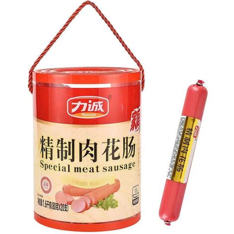 力诚（reecen）风味火腿肠80g泡面肠玉米肠肉花肠开花肠王中王即食泡面搭档 力诚精制肉花肠5支【图片 价格 品牌 报价】 京东