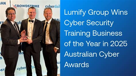 Australian Cyber Awards 2025 Lumify Group