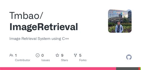 github tmbao imageretrieval image retrieval system using c
