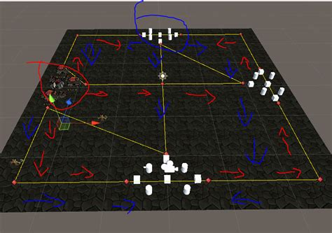 Navigation For Spawned Units Same Script Different Paths Unity Engine Unity Discussions