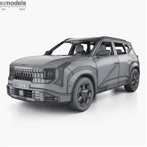 Kia セルトス Hqインテリア 2026 3d Model Download Crossover Suv On