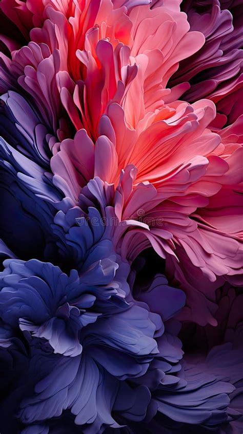 Abstract Artistry With This Captivating Organic Wallpaper Stock Illustration Illustration Of