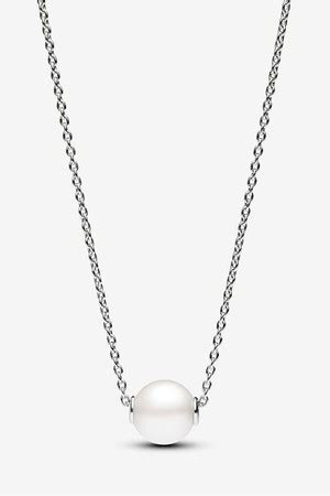 판도라 Treated Freshwater 펄 목걸이 393167C01_PANDORA - 코오롱몰