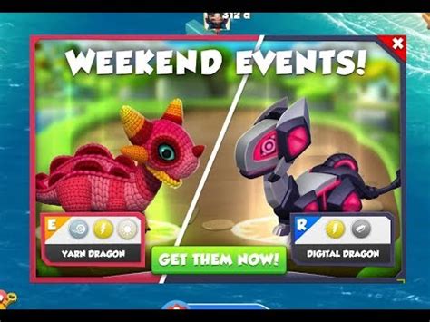 Dml Weekend Event Yarn Dragon And Digital Dragon Dragon Mania