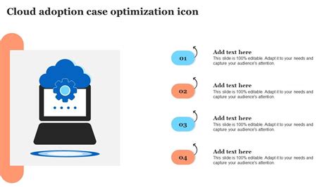 Cloud Adoption Case Optimization Icon Professional Pdf