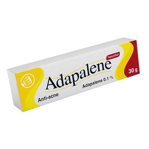 Adapaline Acne Gel 30gm Drdawood Store Glowthera