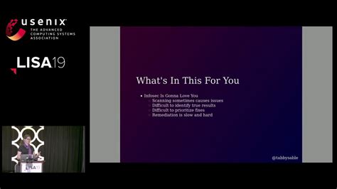 Lisa19 Sysadmins Introduction To Vulnerability Scanning Youtube